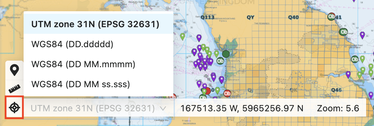 Map Window | IRIS Userguide v3.2.1